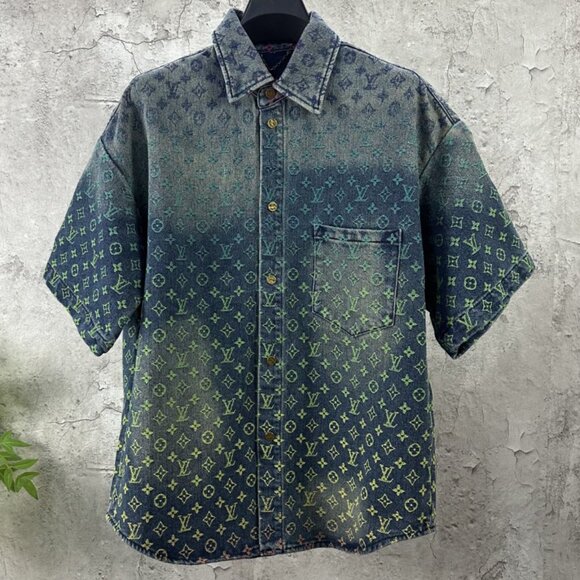 Louis Vuitton | Shirts | Vintage Louis Vuitton Monogram Shirt | Poshmark